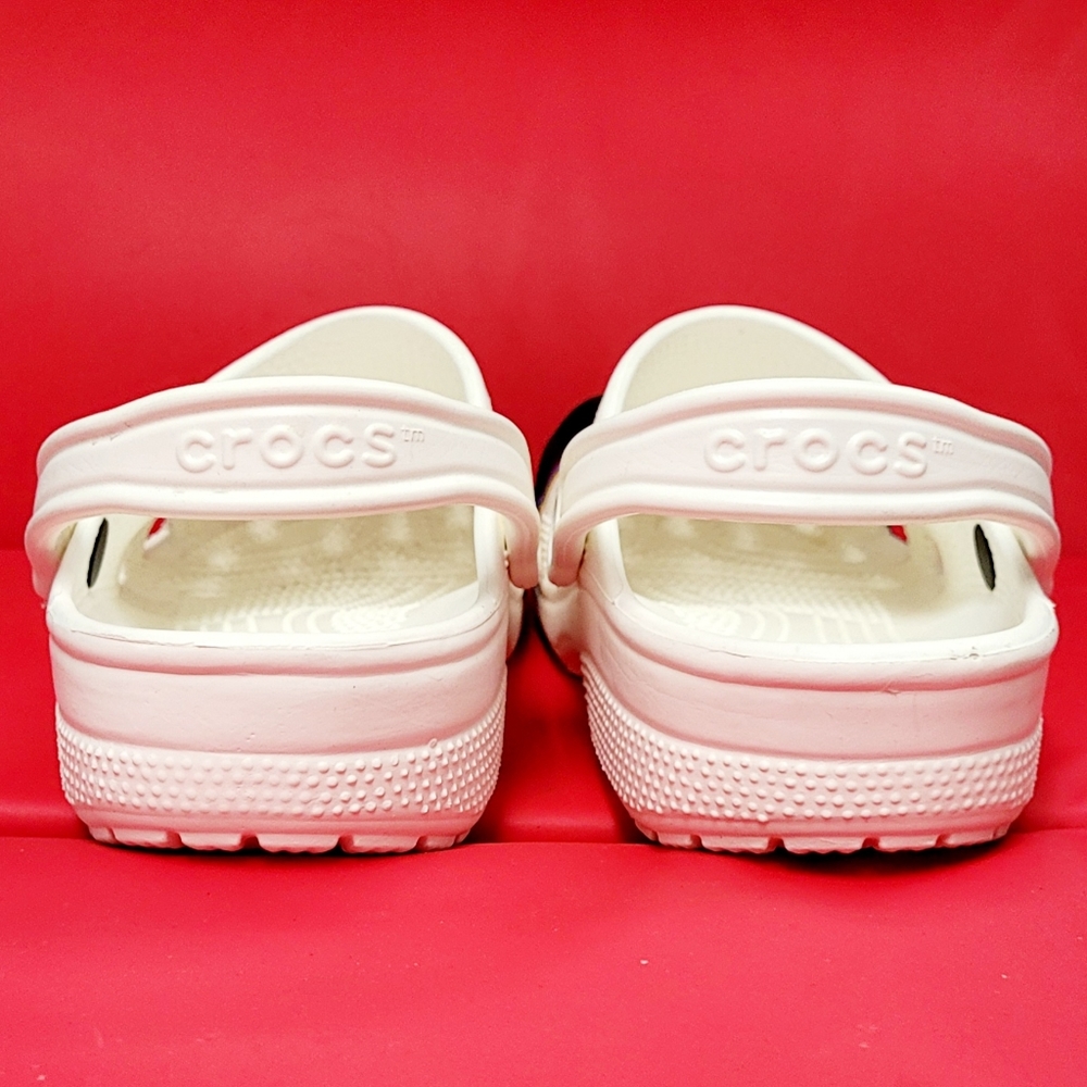 Crocs Rainbow Pride Black Toe Unisex Classic Clogs Si… - Gem